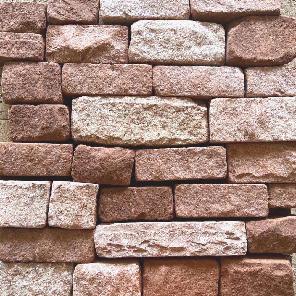 Red / Pink Mix Walling Stone | Hutton Stone